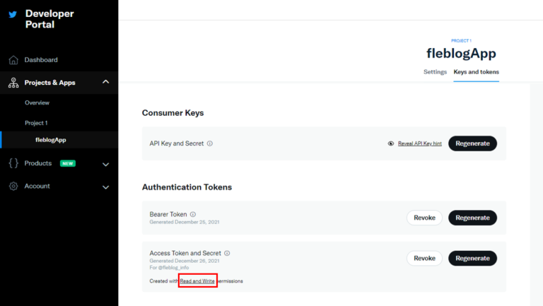 Twitter連携プラグインに必須！Twitter開発者登録の方法【2021年12月最新】 - fleblog～IT転職・プログラミング～